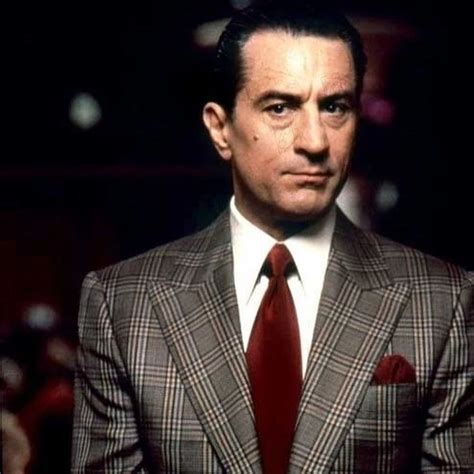 Robert De Niro As Sam Rothstein And His Suits