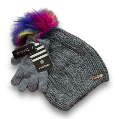 Bebe Accessories Bebe Hat Gloves Set Nwt Poshmark