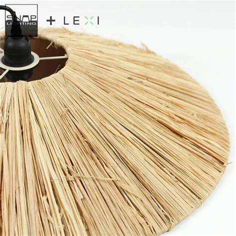 Snap Lighting — Lucia Raffia Grass Downlight To Pendant Conversion Kit