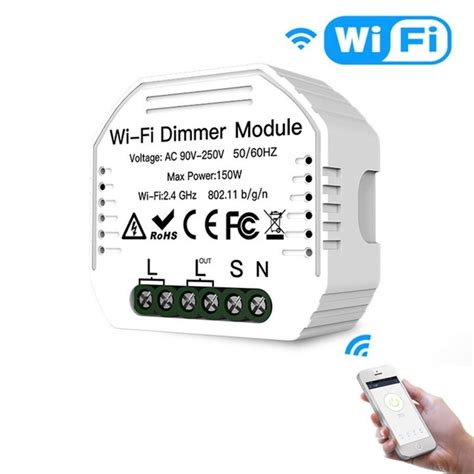 Concealed Wifi Smart Switch Dimmer Switch And Traditional Switch Dual