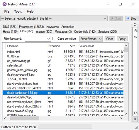 enable file extraction from pcap with networkminer in six steps