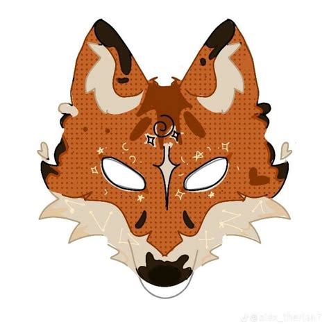 Therian Mask Ideas Fox Red