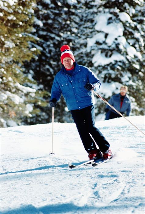 Ivana Trump Skiing