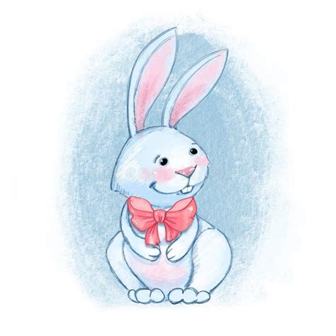 Cute Cartoon Mousel With Coffee Cup Stock Illustration Illustration