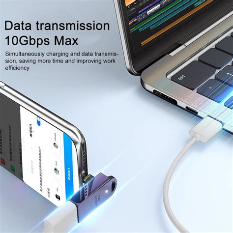 10 Gbps USB C Type C To USB Magnetic Adapter Support OTG Function Alexnld Com