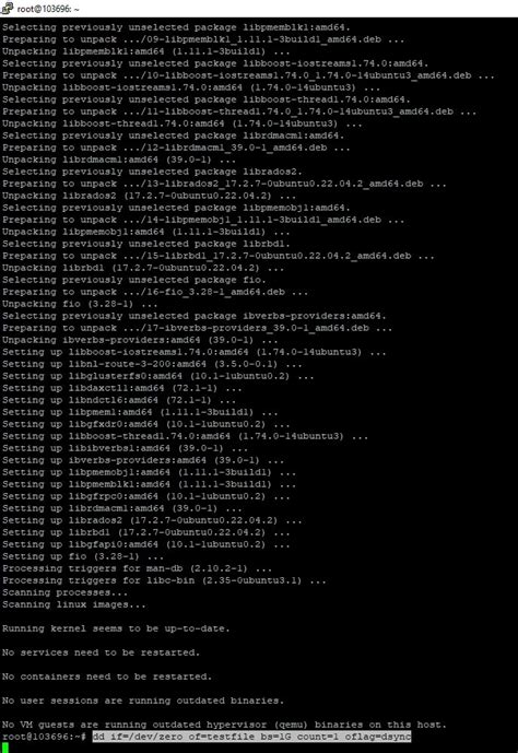 Linux Disk Speed Test Unleashing Maximum Performance