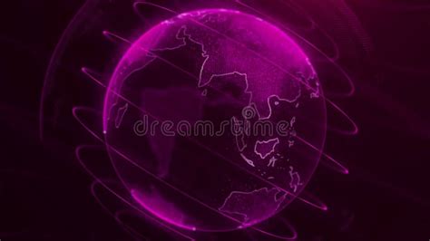 Pixel Planet Earth Animation Animation Of Space With Digital Exploding