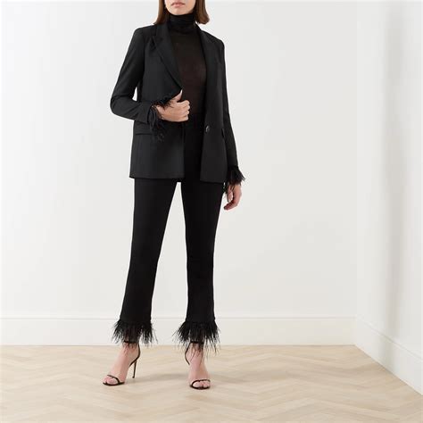 Cecco Feather Cuff Blazer