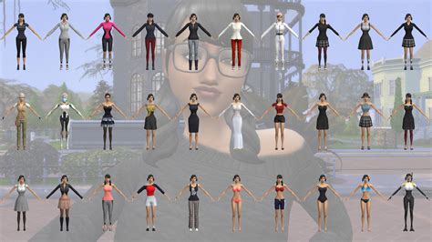 6500nyas Xps Sims 4 Cassandra Goth Pack By 6500nya On Deviantart