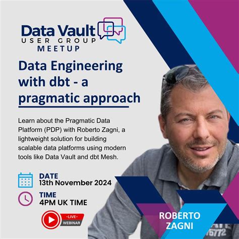 Data Vault User Group On Linkedin Datavaultcommunity Dataengineering