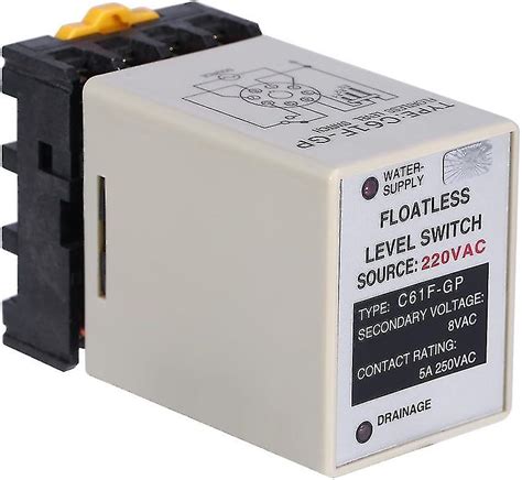 Floatless Level Switch Water Liquid Level Switch Controller With Base