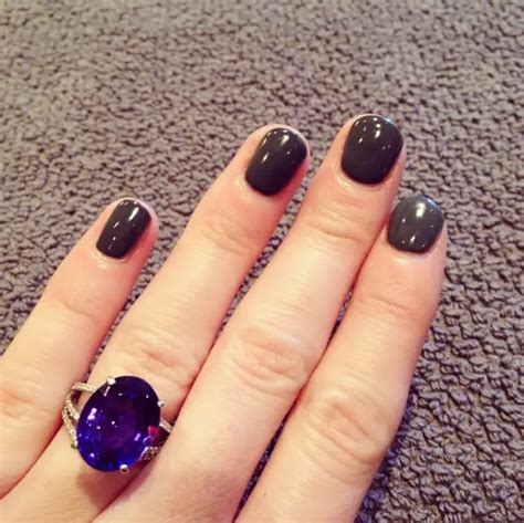 Sinead Kennys Oval Cut Sapphire Ring