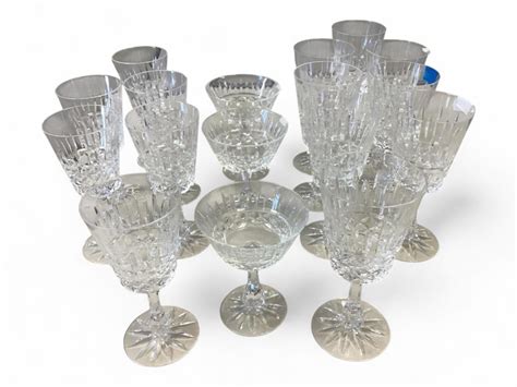 Lot Collection Of Lead Crystal Stemware