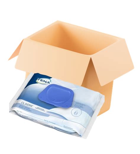 Tena Classic Disposable Incontinence Wet Wipes Bulk Case Of 576