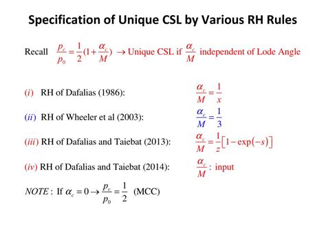 Ppt Attributes Of Rotational Hardening Rules In Clay Plasticity Powerpoint Presentation Id