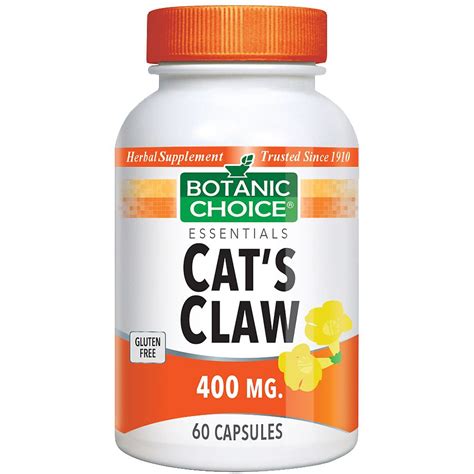 Supplement For Cats Claw At Joyce Hartmann Blog
