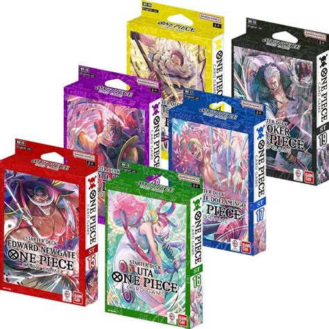 Starter Decks 15 20 Set Of 6 Starter Deck 15 Red Edwardnewgate