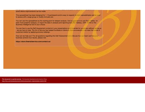 Indirect Procurement Implementation Toolkit Excel Template