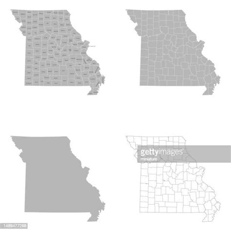 Missouri Map High Res Vector Graphic Getty Images
