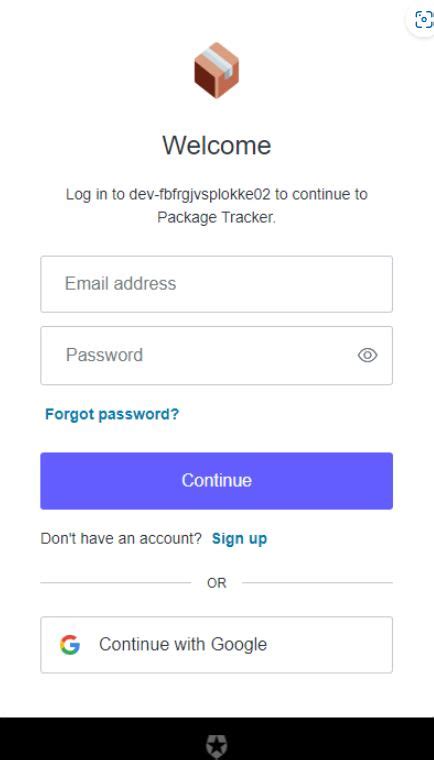 Package Tracker Devpost