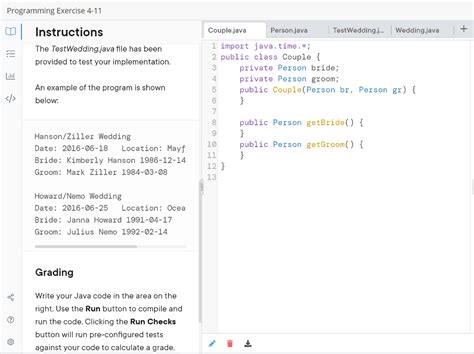 Solved Programming Exercise D Instructions آرارا Chegg