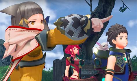 Nia Pyra And Rex From Xenoblade Chronicles 2 For Nintendo Switch