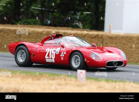 Alfa Romeo Scuderia Del Portello Racing Car At The Festival Of Speed