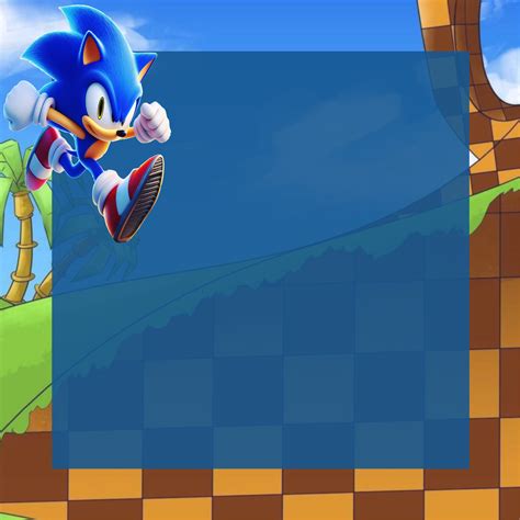 Convite Do Sonic Arquivos Grátis Para Editar E Enviar No Whatsapp