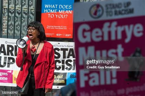 Labour Mp For Hackney Dianne Abbott Addresses A Protest Demanding The News Photo Getty Images