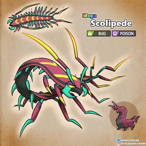 Mega Scolipede By Haychel On Deviantart