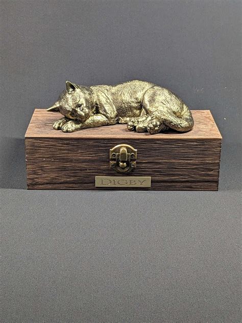 Luxury Cat Ashes Box Cat Ashes Urn Pet Urn Cat Cremation Urn