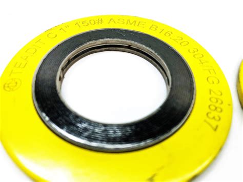 Teadit Assorted 1 Inch B1620 304fg Gasket 150 Asme Lot Of 4 Nos