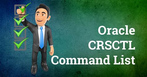 Oracle Crsctl Commands List