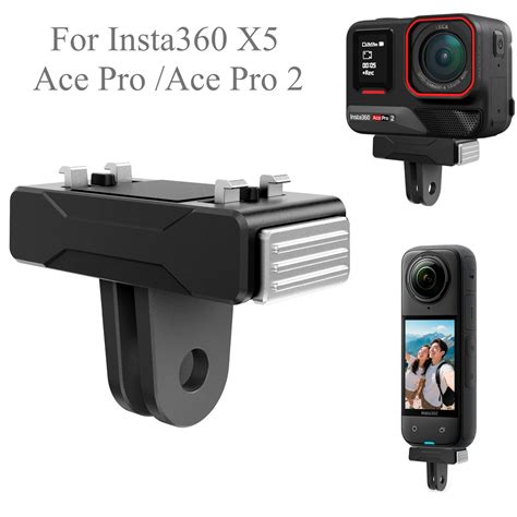 Magnetic Adapter Mount Base For Insta360 X5ace Pro 2 Camera