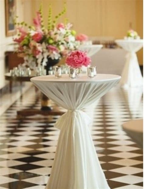 Table Bistro Cocktail Folding Cocktail Table Decor Wedding Table