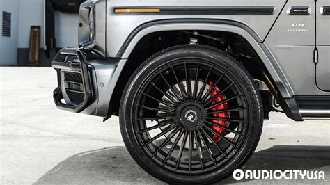 2022 Mercedes Amg G Class Amg On 24 Road Force Wheels Rf22 Gloss Black