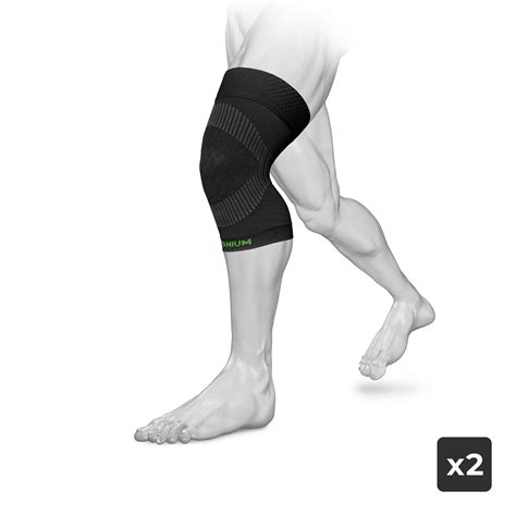 Extend High Compression Knee Supports 2 Pack Tritanium Store