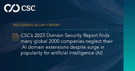 Cscs 2023 Domain Security Report Finds Many Global 2000 Companies