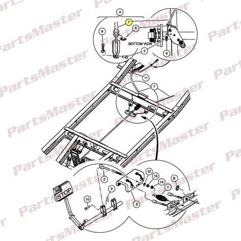 Club Car Brake Parts Diagram Guide For Easy Repair