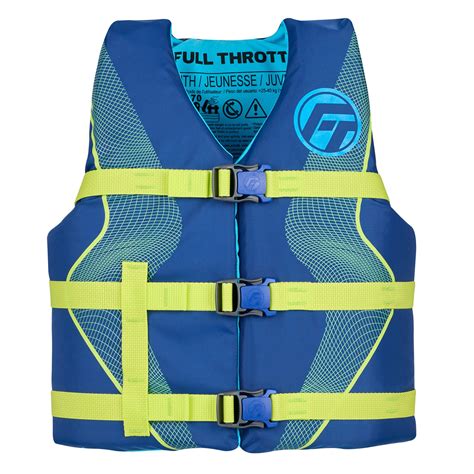 Youth Nylon Life Jacket Full Throttle Watersports