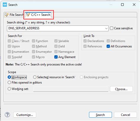 Solved How To Show All Files In Cubeide Project Search