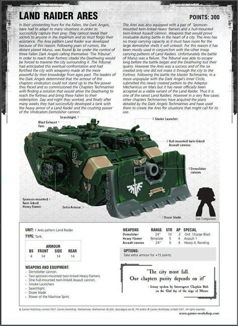 Ares Landraider Assembly Guide