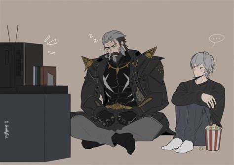 Wise And Pompey Zenless Zone Zero Drawn By Doodlefish Danbooru