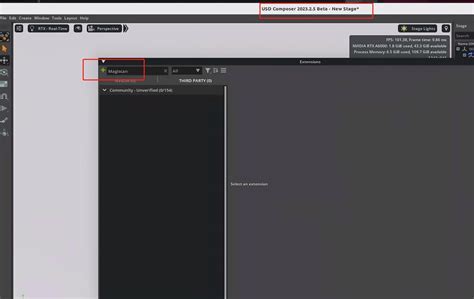 Connot Find Magiscan In Usd Composer （202325）in Windows Extensions