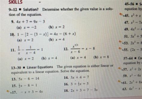 Solved 9 12 Solution Determine Whether The Given Value Is Chegg Com