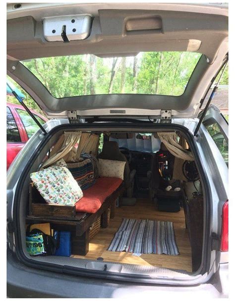 R Vandwellers Moms Old Minivan Repurposed And Given A New Life Bench