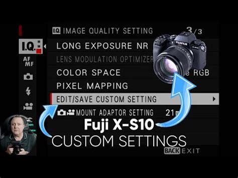 Fuji X S10 Custom Settings 16670041