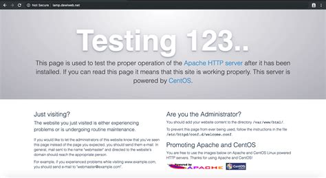 Cara Install Lamp Stack Di Centos 7