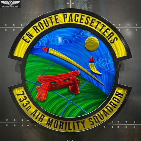 Militarymetalart Inc On Linkedin The 733d Air Mobility Squadron Ams