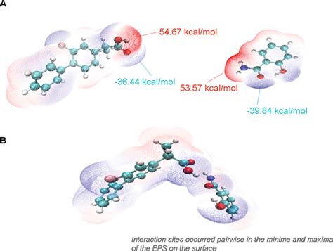Electrostatic Potential Surface Of Different Molecules In The Download Scientific Diagram